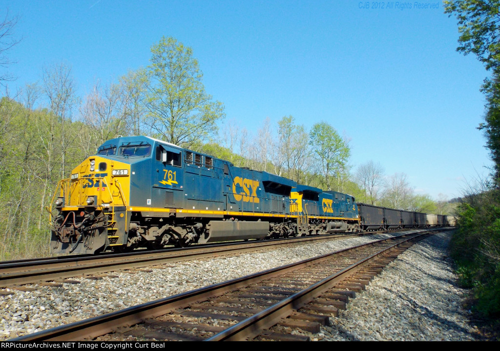 CSX 761 and 114